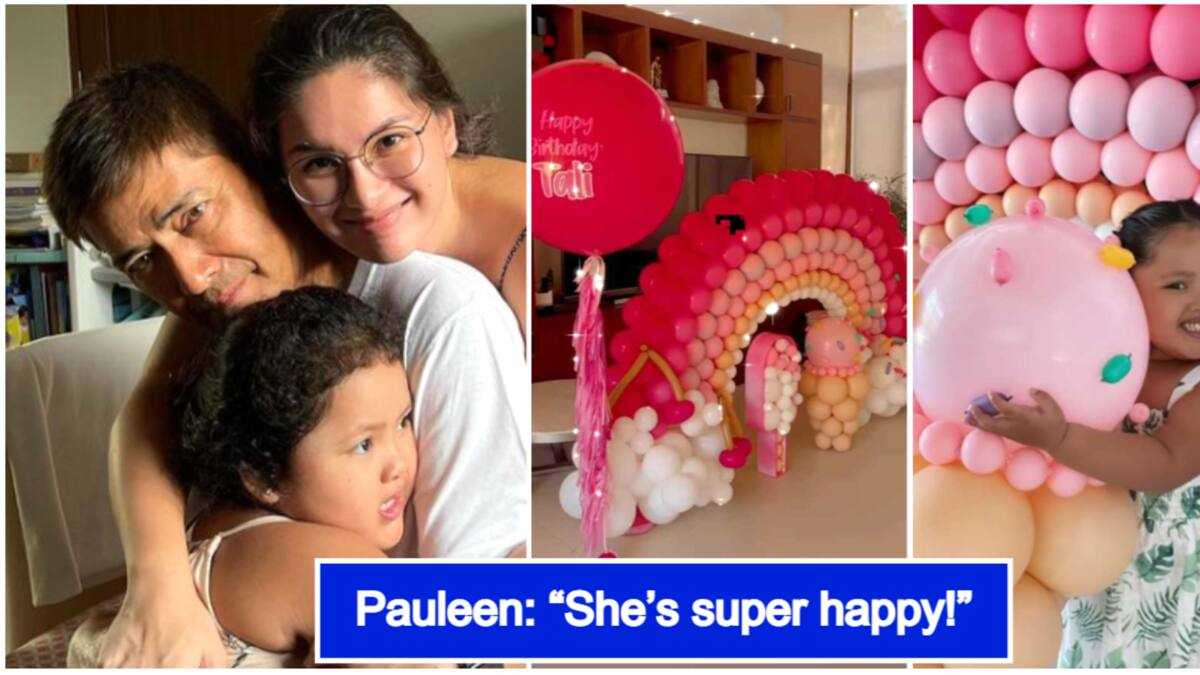Pauleen Luna gives glimpses of Tali Sotto’s intimate 4th birthday ...
