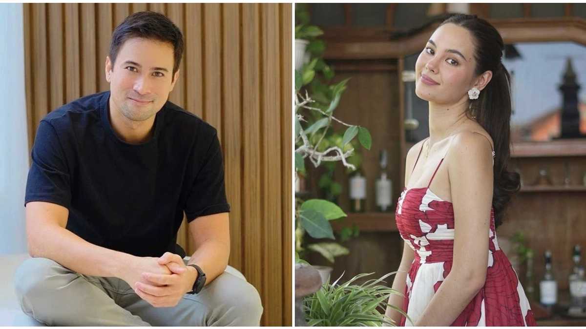 Photos of Sam Milby and Catriona Gray sitting apart on a flight go ...