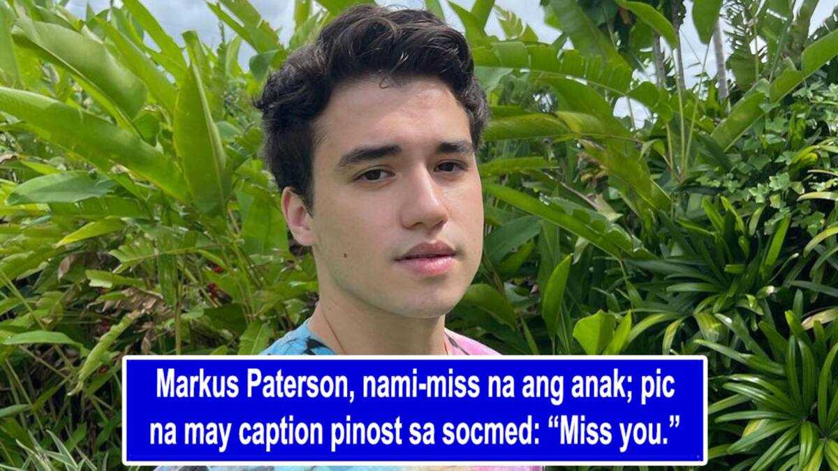 Markus Paterson, nami-miss na ang anak; pic na may caption pinost sa ...