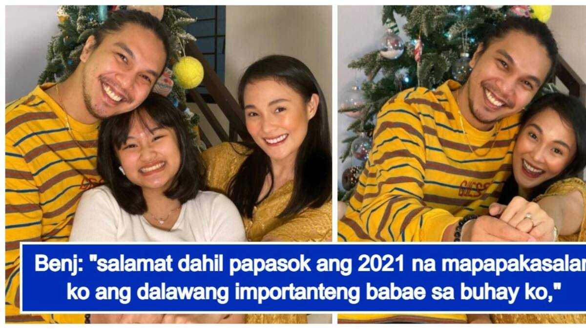 Benj Manalo proposes again to Lovely Abella and to her daughter - KAMI.COM.PH