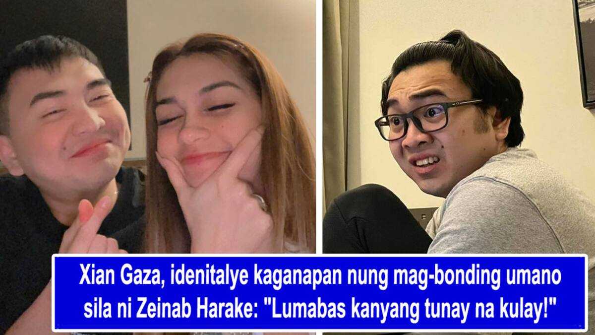 Xian Gaza, nakita mabuting pagkatao ni Zeinab Harake sa pag-bonding nila: "Lumabas kanyang tunay ...