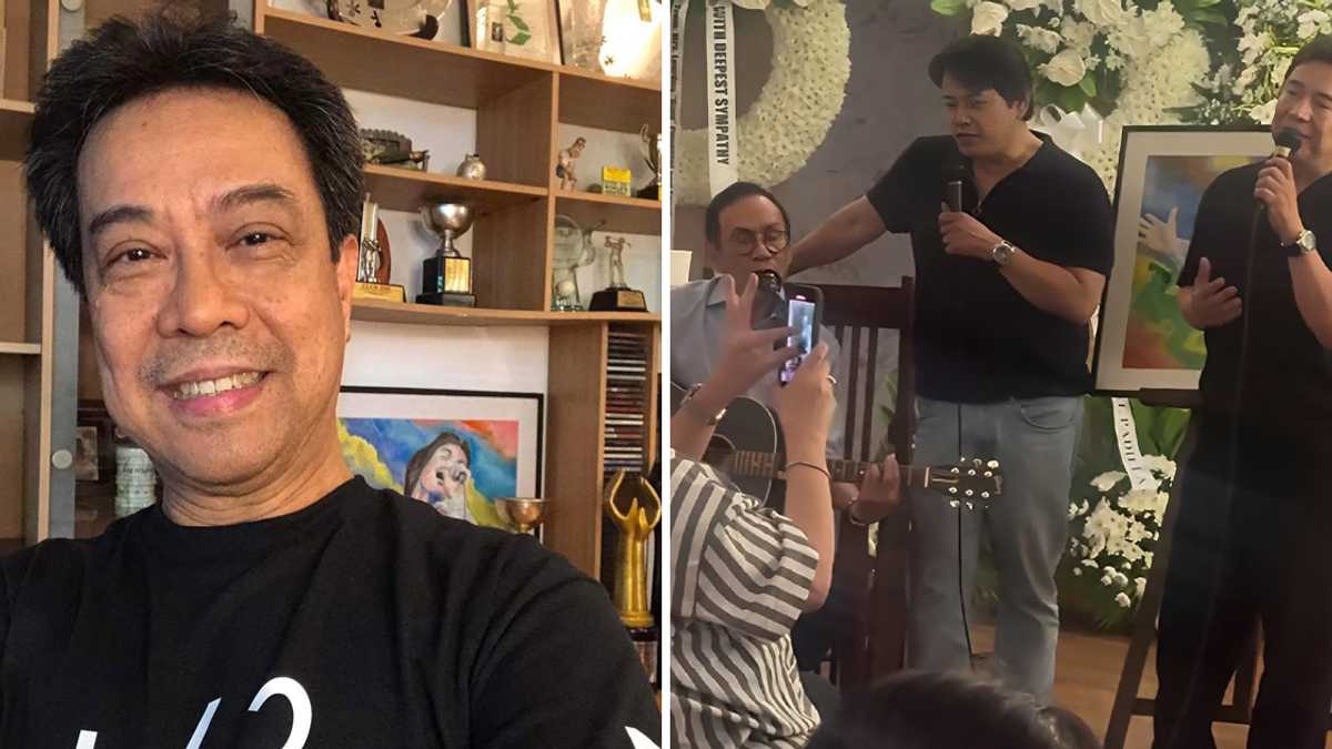 Vid ng pag-alay ng kanta kay Hajji Alejandro nina Rey Valera, Marco ...