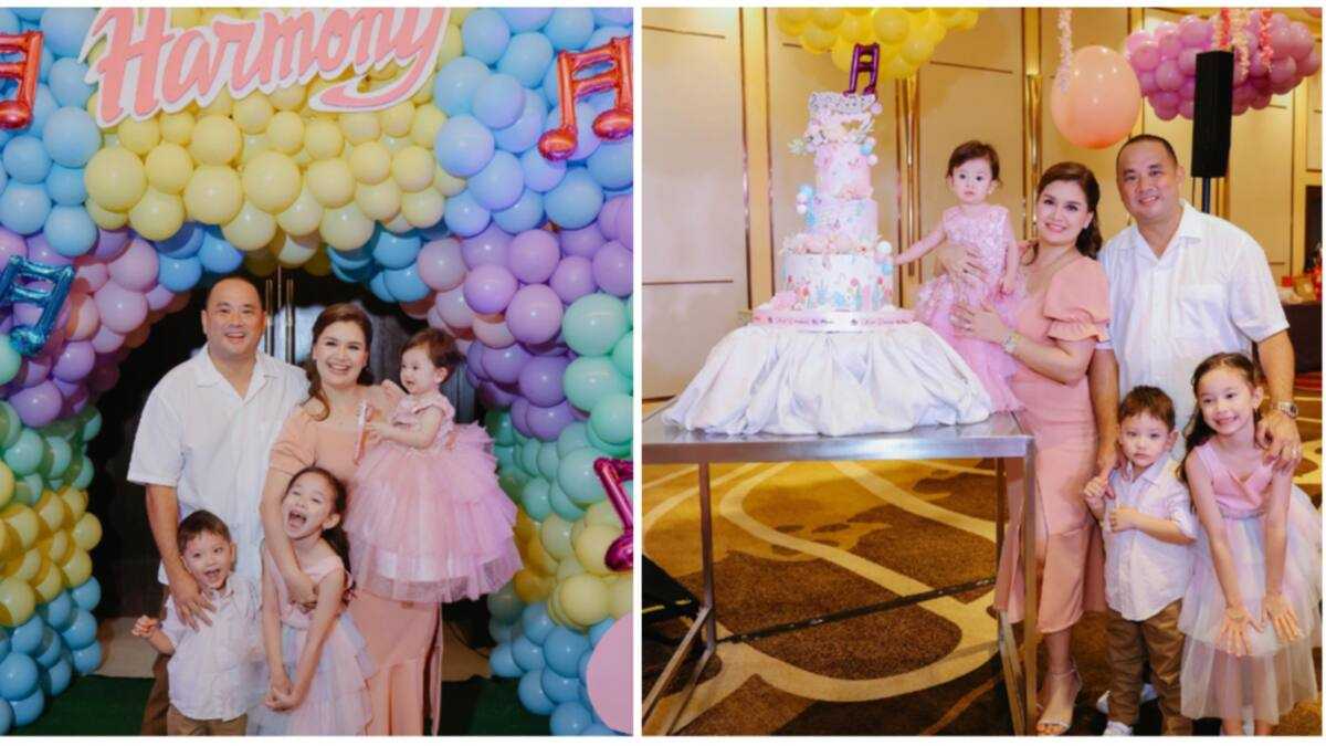 Glimpses of Nadine Samonte’s daughter Harmony's stunning 1st birthday ...