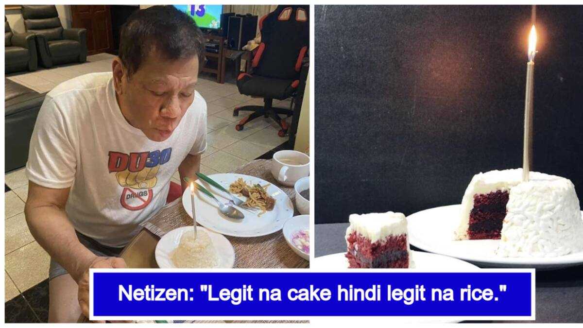'Rice Cake' ni President Duterte, ginawang "legit na cake" ng isang ...