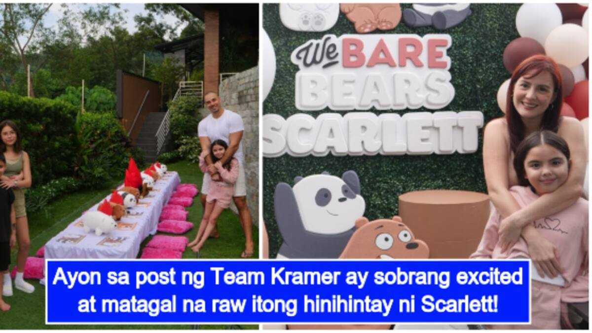 Team Kramer celebrates Scarlett's 10th birthday with intimate party at ...