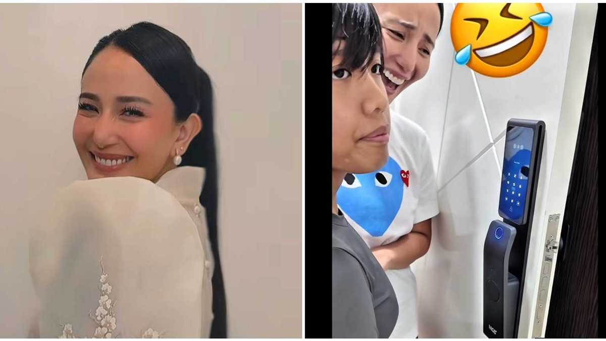 Katrina Halili, aliw na aliw sa reaksyon ni Katie sa kanilang smart lock: "Sorry, Katie" - KAMI ...