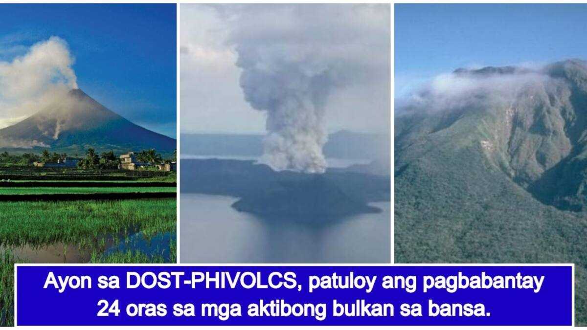 2 pang bulkan sa Pilipinas, nasa Alert Level status din tulad ng Taal ...