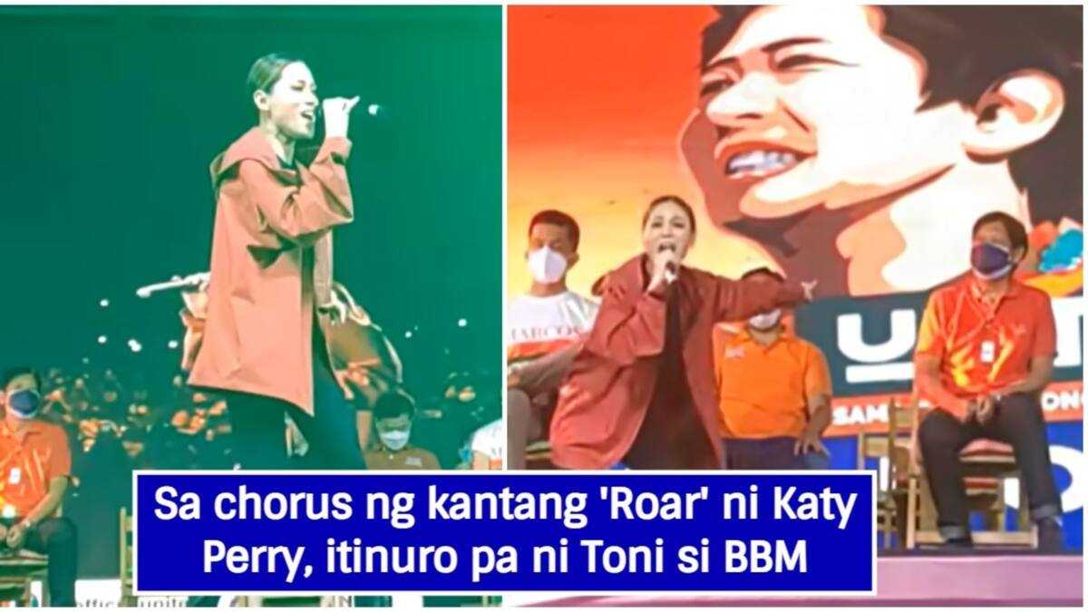 Performance ni Toni Gonzaga sa campaign rally ng UniTeam ni BBM, viral ...