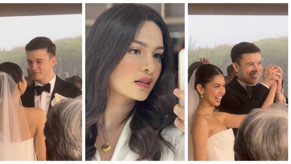 Pauleen Luna, na-emosyonal, kinilig sa 'kiss the bride' moment nina Arjo-Maine - KAMI.COM.PH