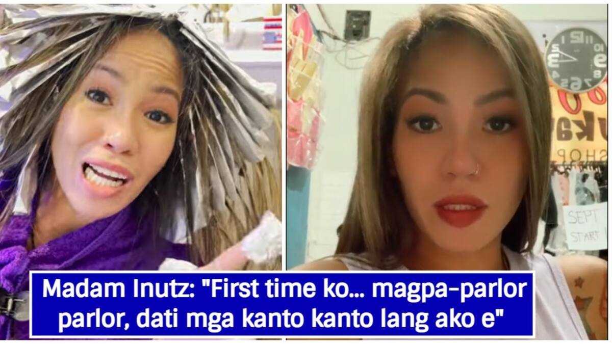 Madam Inutz, todo ang pagpapa-beauty sa kanyang hair transformation ...