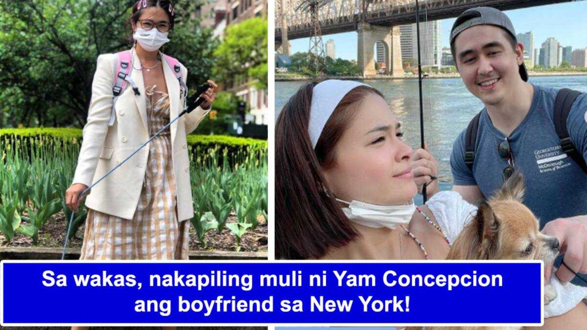Yam Concepcion, muling nakapiling ang longtime boyfriend sa New York ...