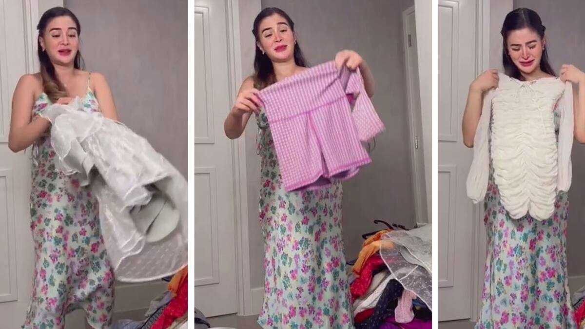 Kris Bernal, nawindang sa pagde-declutter dahil maraming damit na di na ...