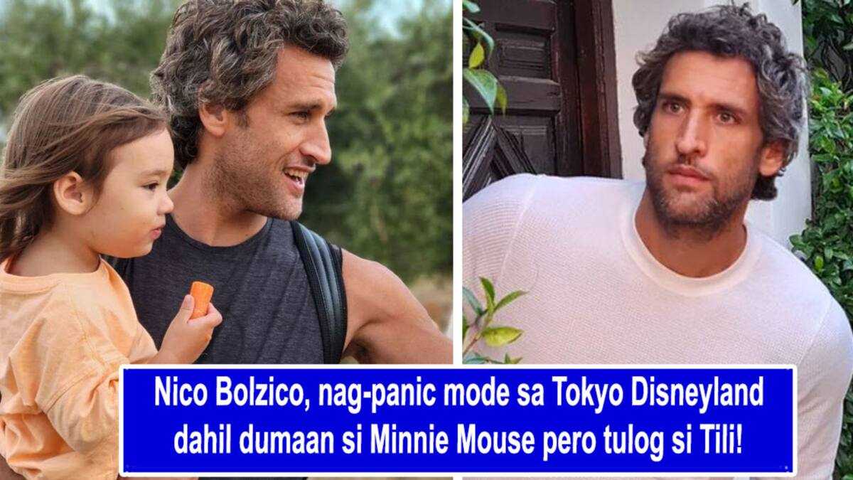 Nico Bolzico, nag-panic mode sa Tokyo Disneyland dahil dumaan si Minnie ...