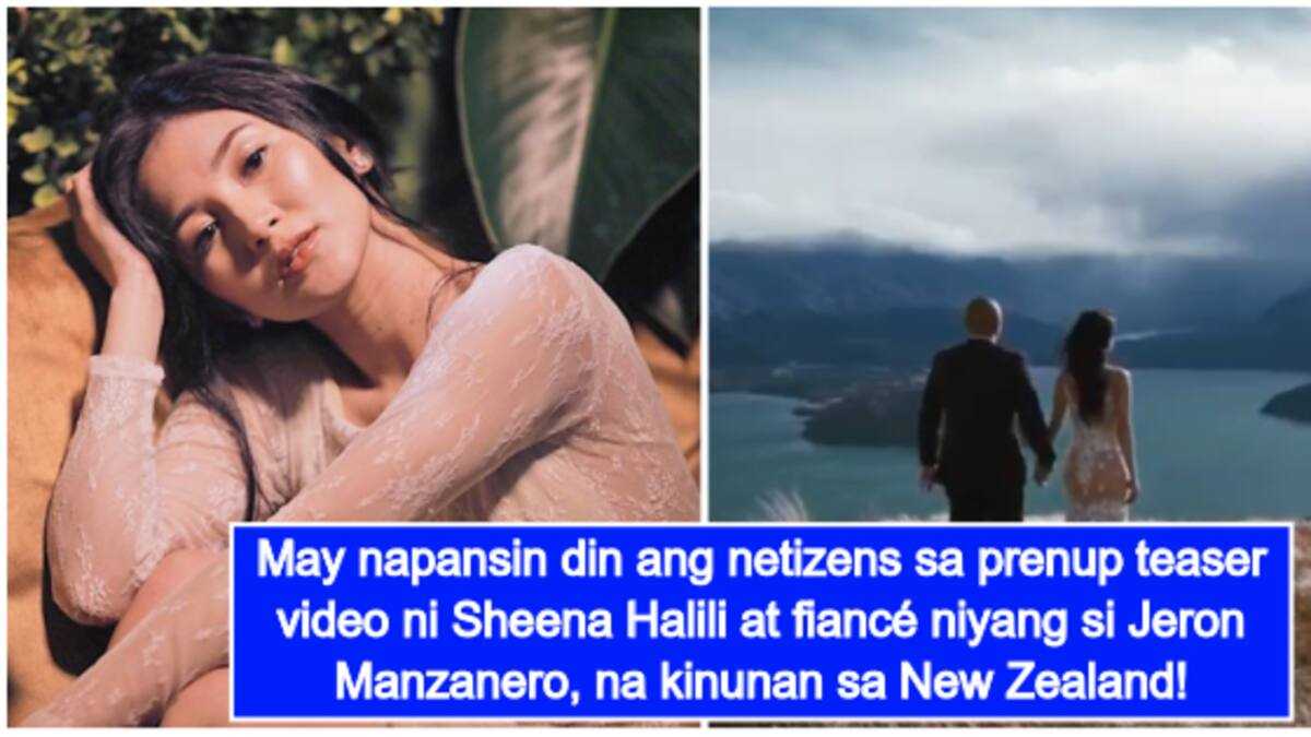 Sheena Halili and her fiancé share their prenup teaser video; netizens ...