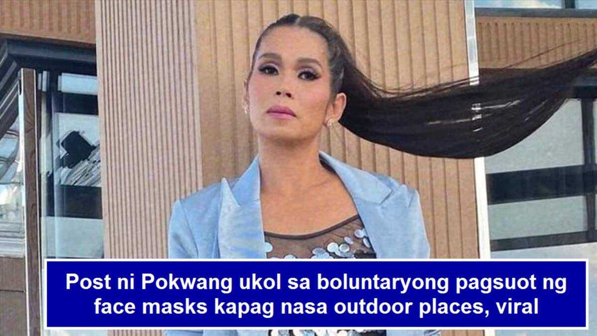 Pokwang says she will keep wearing face mask outdoors: “kanya-kanya ...