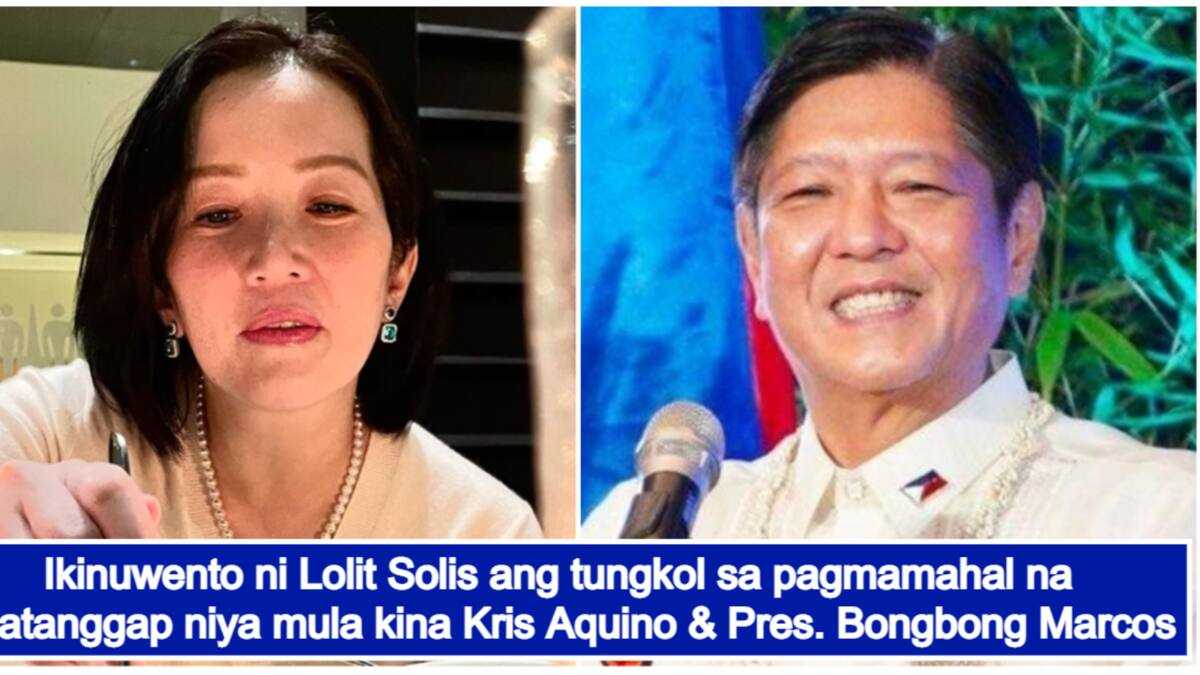 Lolit sa kabutihan nina Kris Aquino, Bongbong Marcos sa kanya: “What have I done to deserve such ...