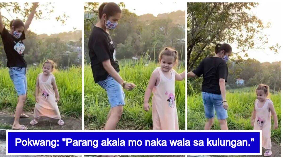 Video of Pokwang dancing with baby Malia on the street goes viral ...