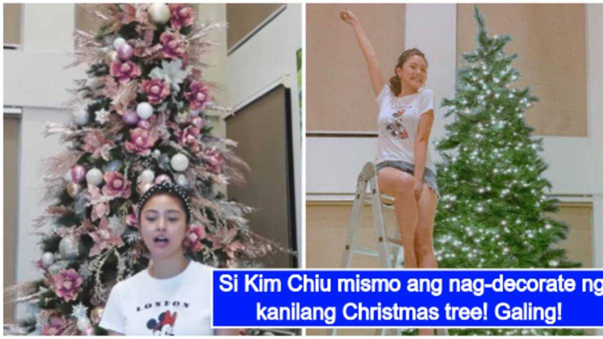Kim Chiu flaunts her dazzling Christmas tree, shows glimpses of how she ...