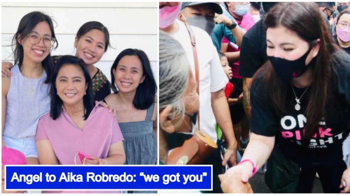 Angel Locsin, pinasalamatan ng mga anak ni VP Leni na sina Aika at Jill ...