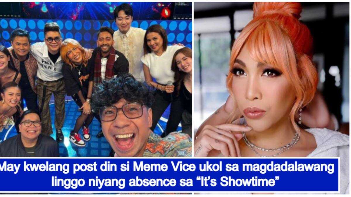 Vice Ganda on his nearly 2-week absence from ‘It’s Showtime’: “I’ll be ...