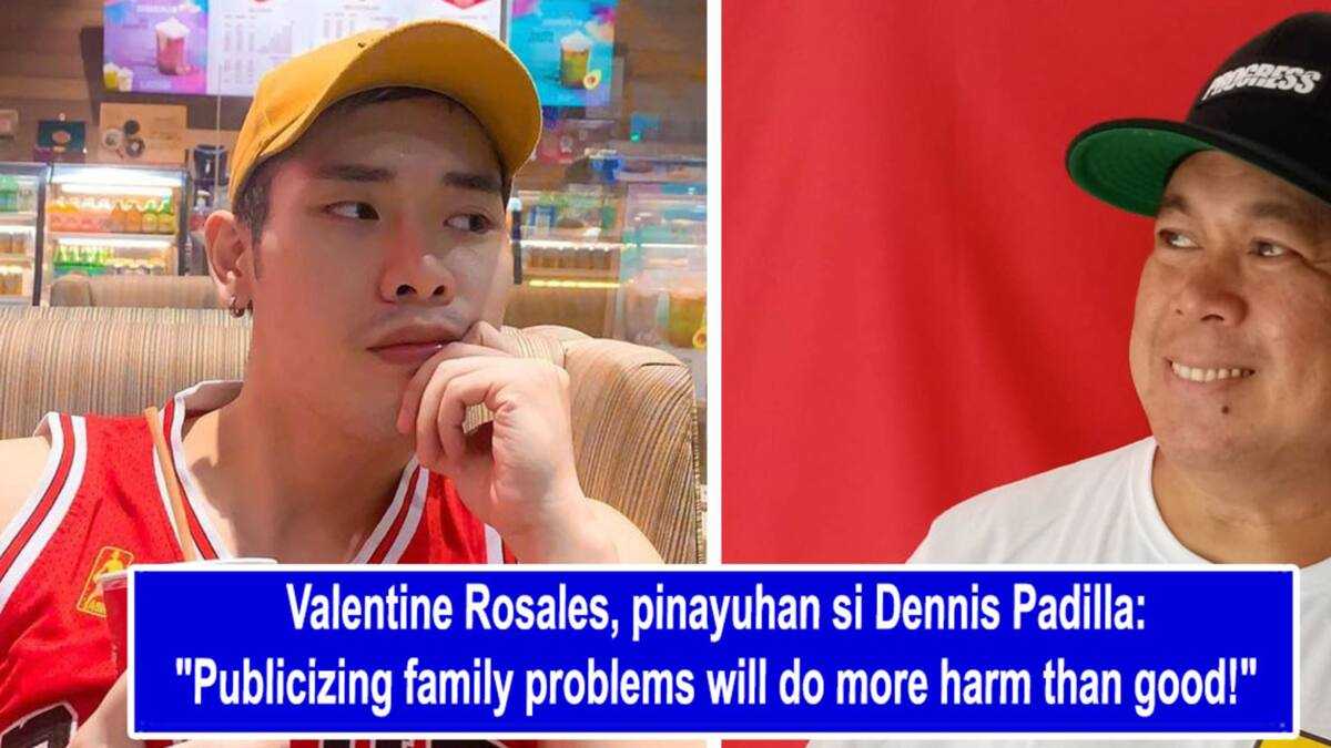 Valentine Rosales, pinayuhan si Dennis Padilla: "Publicizing family ...