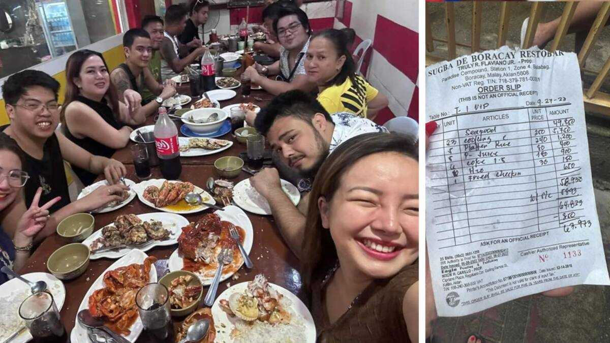 Rosmar Tan, nakawiwindang na P63K bill sa kinain ng team Rosmar sa ...