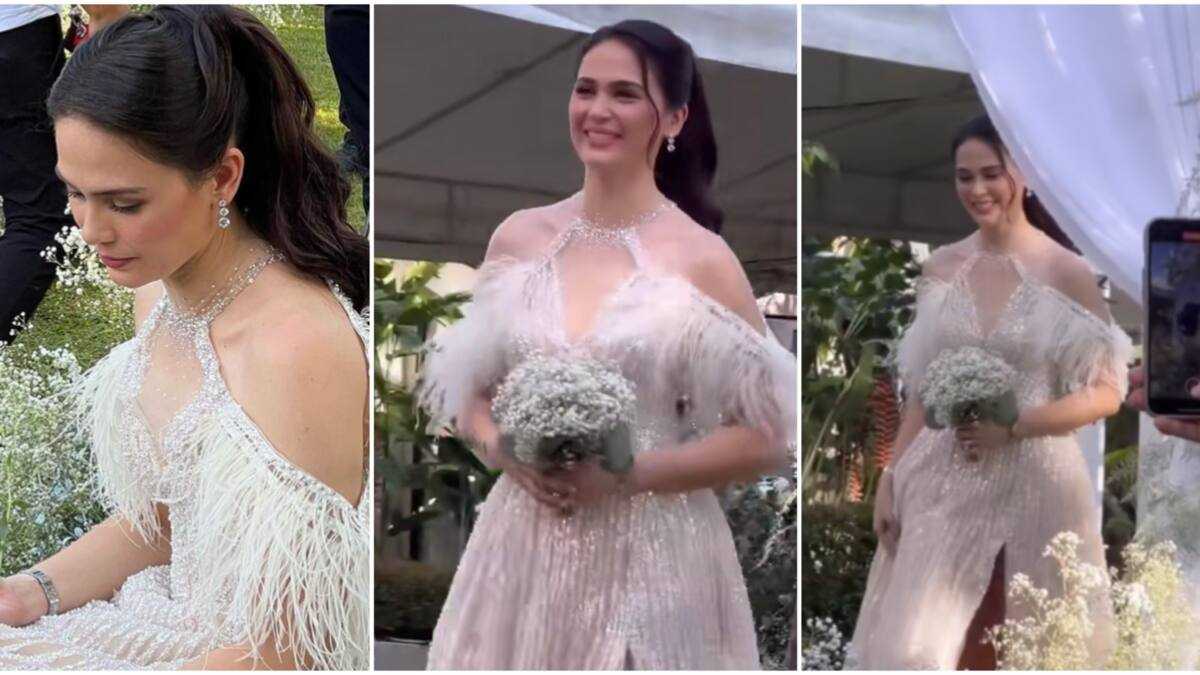 Video ni Kristine Hermosa mula sa kasal ng kapatid niyang si Kathleen Hermosa, viral - KAMI.COM.PH
