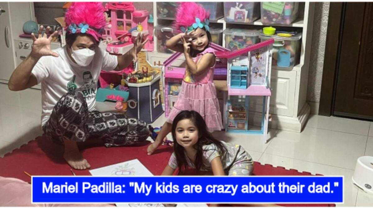 Mariel Padilla shares adorable photo of Robin Padilla with their kids ...