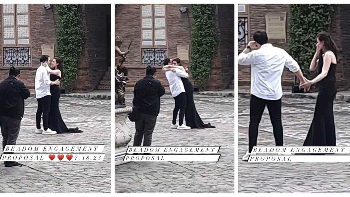 Candid video of Dominic Roque's proposal to Bea Alonzo goes viral ...