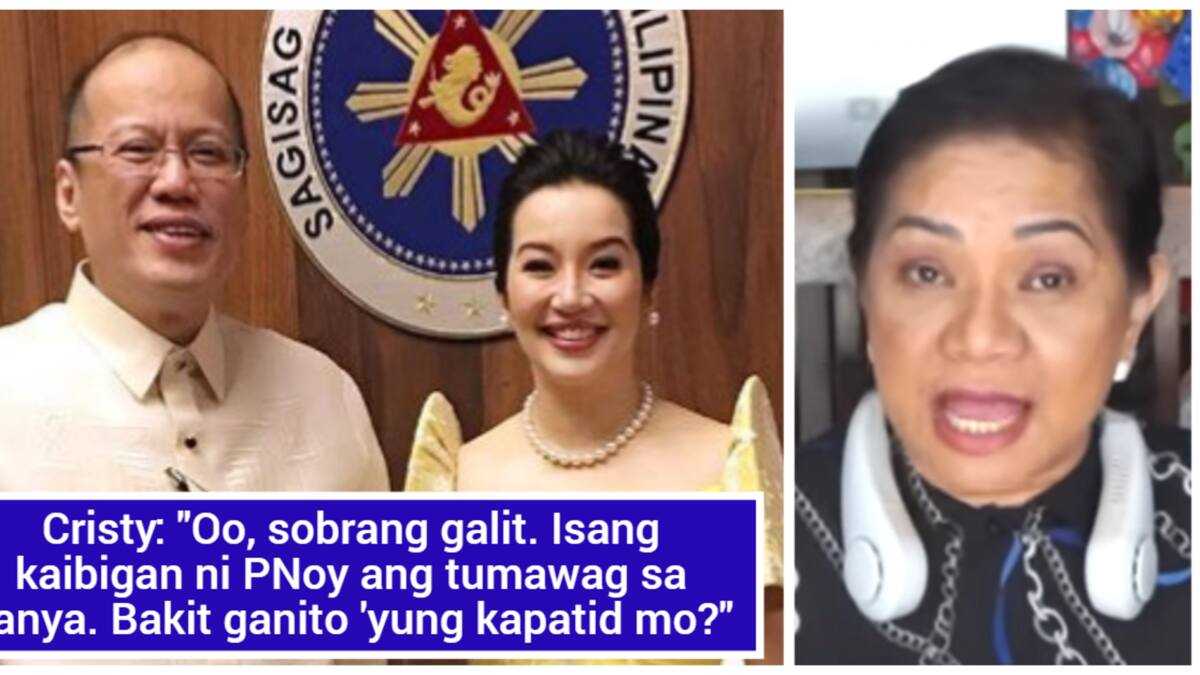 Cristy, sa umano'y sama ng loob noon ni PNoy kay Kris: "Galit na galit ang kuya niya sa kanya ...