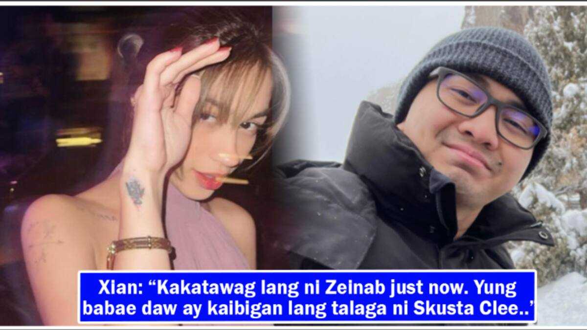 Xian Gaza, tinawagan daw ni Zeinab Harake kaugnay sa kumalat na picture ni Skusta Clee - KAMI.COM.PH