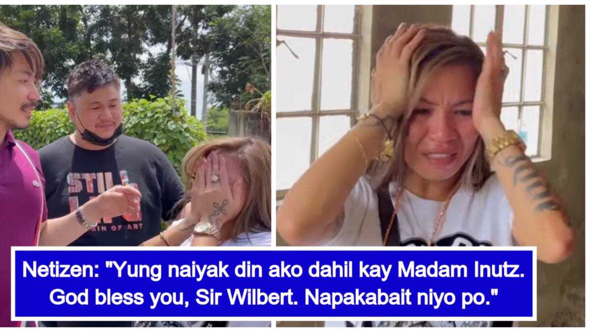 Madam Inutz, naiyak sa bonggang house and lot na regalo ni Wilbert Tolentino - KAMI.COM.PH