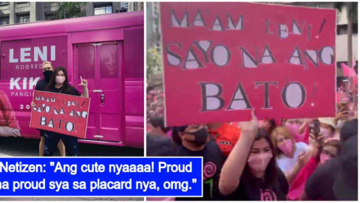 Video of Angel Locsin joining the crowd at Pasig grand rally for VP ...