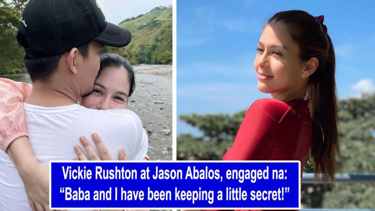 Vickie Rushton at Jason Abalos, engaged na: “Baba and I have been ...