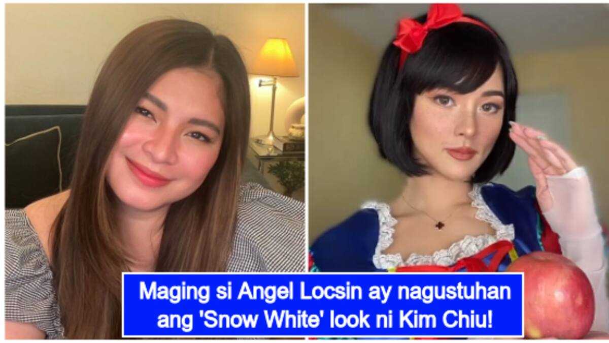 Angel Locsin reacts to Kim Chui's 'Snow White' look for Halloween ...
