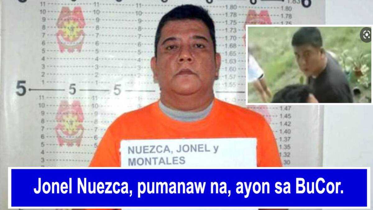 Jonel Nuezca, dating pulis na pumatay kina Sonia Gregorio, kinumpirma ng BuCor na pumanaw - KAMI ...