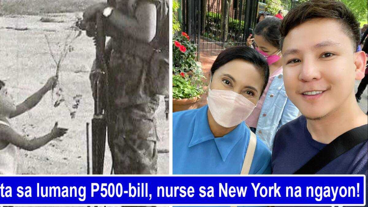 Batang nasa picture ng lumang P500-bill, isang nars na sa New York ...