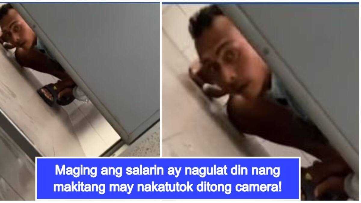Babae, 'di sinasadyang nakuhanan ng video ang lalaking naninilip sa kanya - KAMI.COM.PH