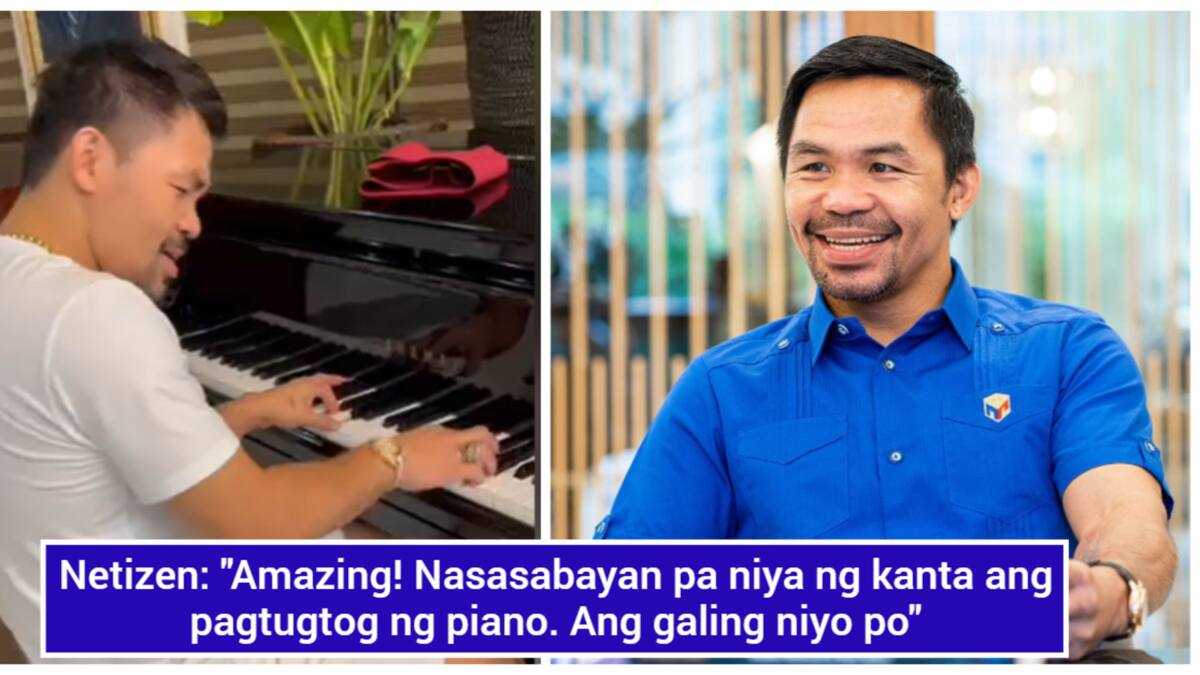 Manny Pacquiao, hinangaan ng marami sa husay ng pagtugtog nito ng piano ...