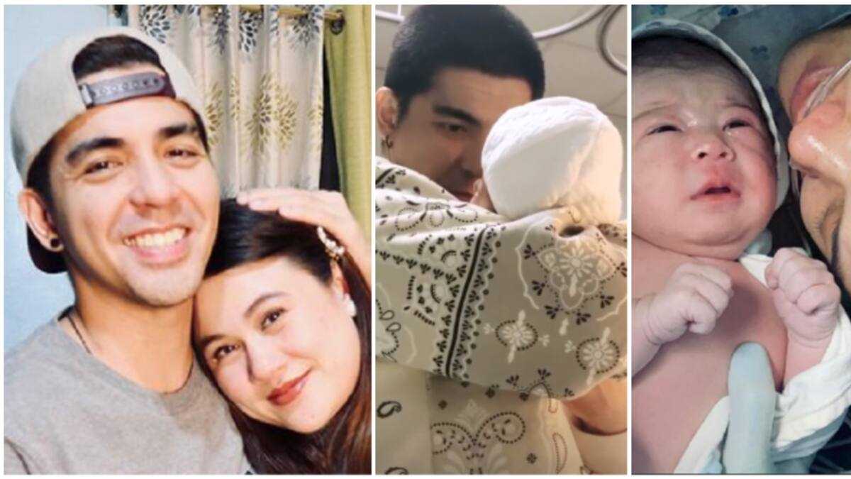 Mark Herras, Nicole Donesa welcome their son baby Corky - KAMI.COM.PH