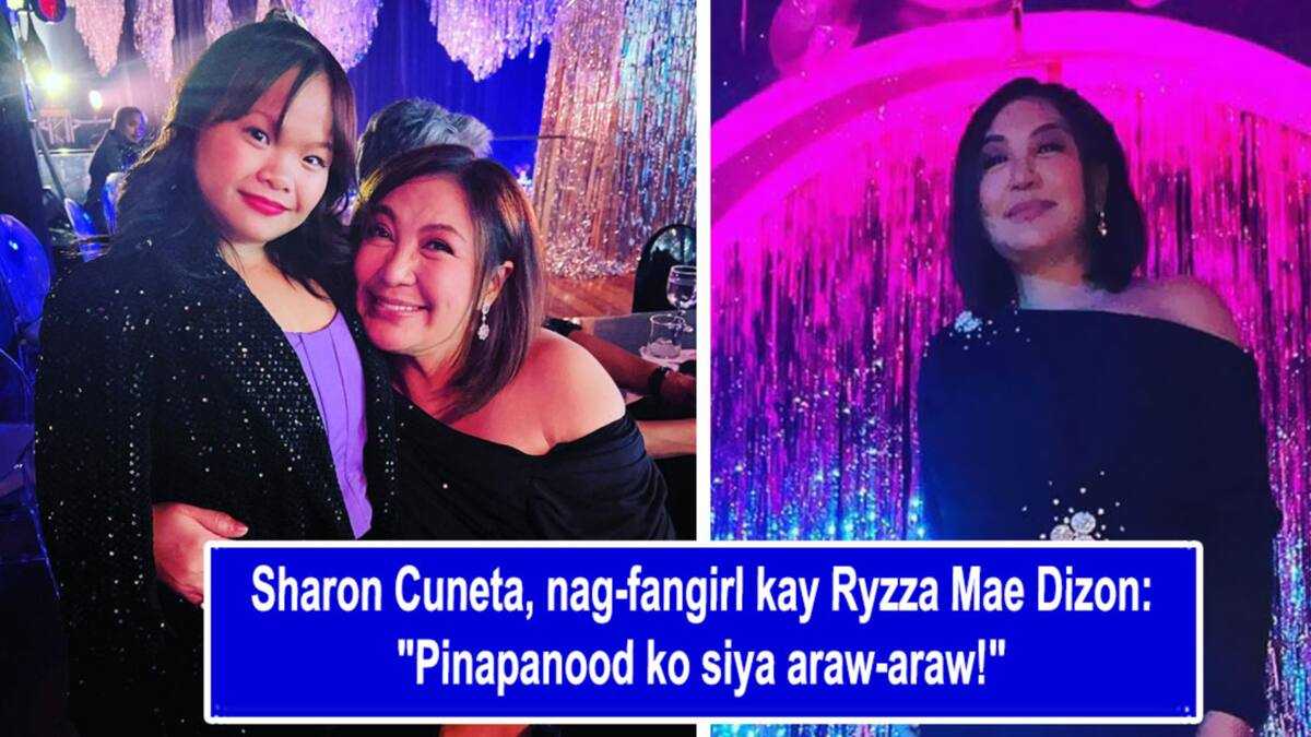 Sharon Cuneta, nag-fangirl kay Ryzza Mae Dizon: "Pinapanood ko siya ...