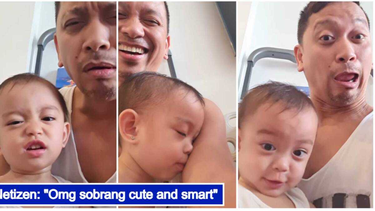 Video of Jhong Hilario, baby Sarina’s “acting workshop” spreads good ...