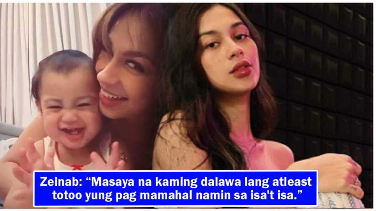 Zeinab Harake, masaya na daw na sila lang ng anak niyang si Bia ang magkasama - KAMI.COM.PH