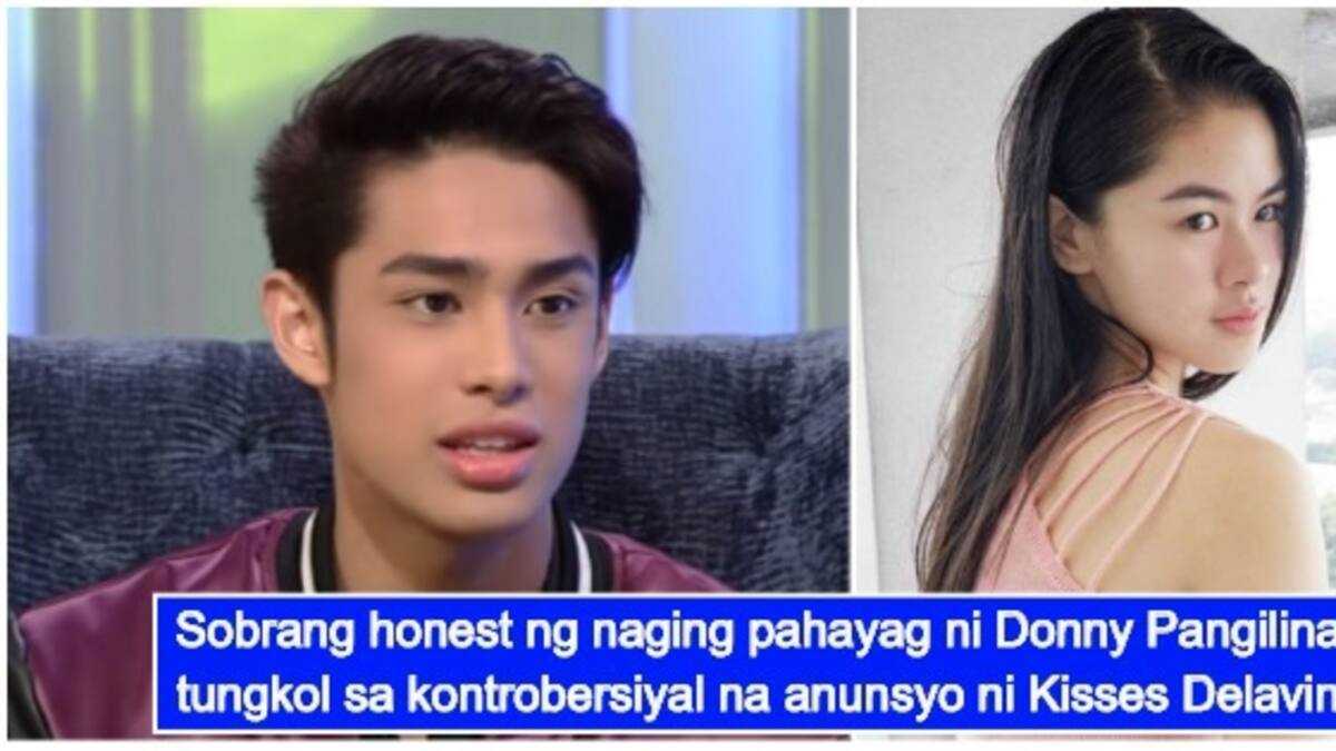 Donny Pangilinan reacts to Kisses Delavin's announcement about 'DonKiss' split - KAMI.COM.PH
