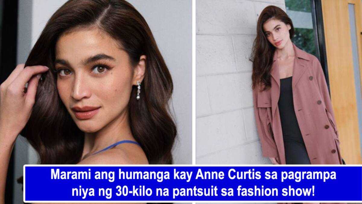 Anne Curtis, kering-keri na nirampa ang 30-kilo pantsuit na dinesenyo ...