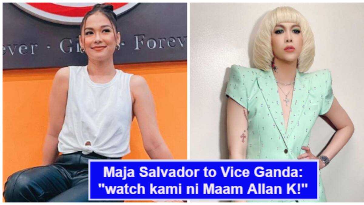 Maja Salvador sa biro ni Vice Ganda na panoorin ang Magpasikat ...