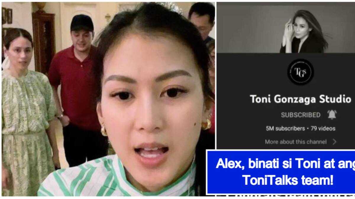 Alex Gonzaga congratulates Toni Gonzaga, Toni Talks team for reaching ...