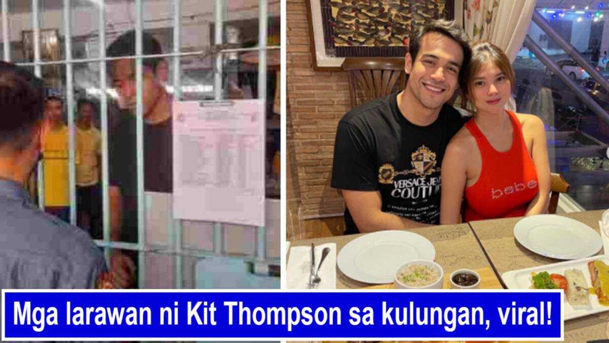 Photos of Kit Thompson in jail following Tagaytay incident, viral ...