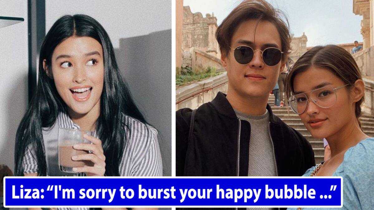Liza Soberano, sinupalpal ang isang netizen nang sabihin nitong engaged na ang aktres - KAMI.COM.PH