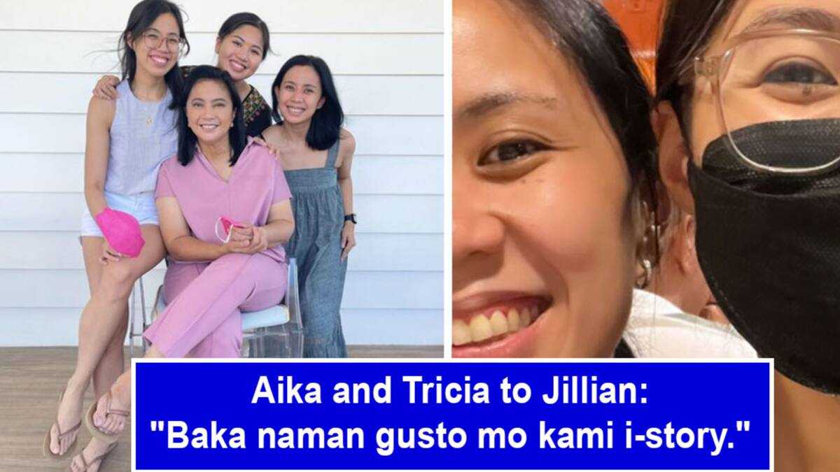 Jillian Robredo, agad na nilambing ng mga ate niya: "Baka naman gusto ...